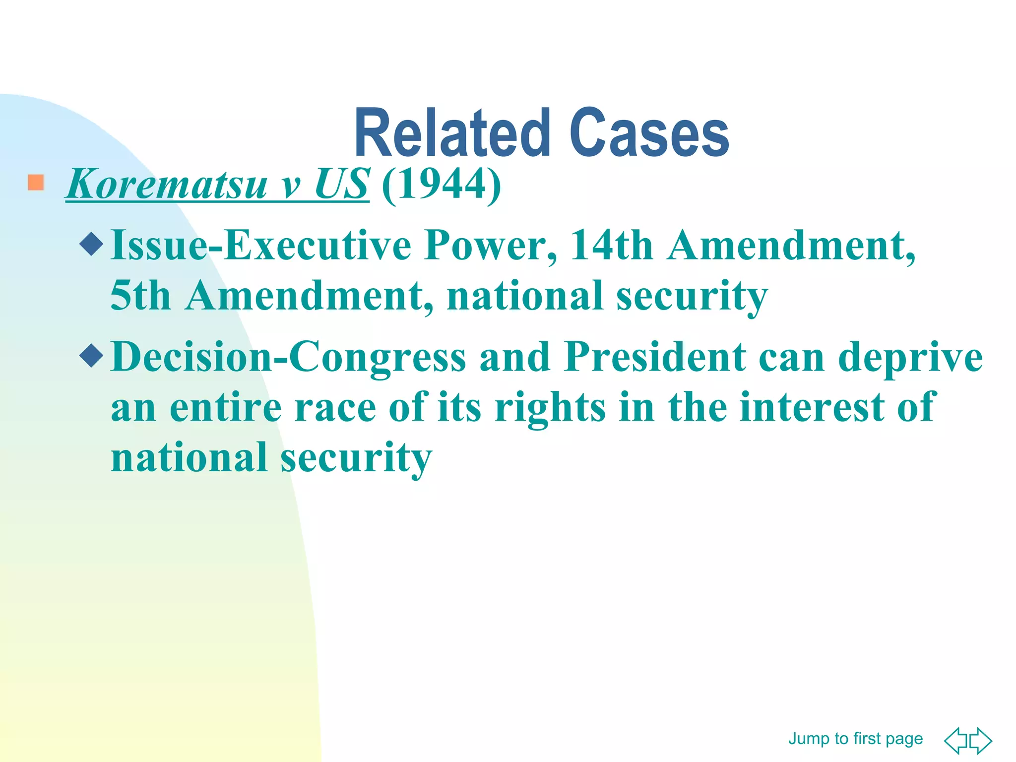Criminal Rights Court Cases | PPT