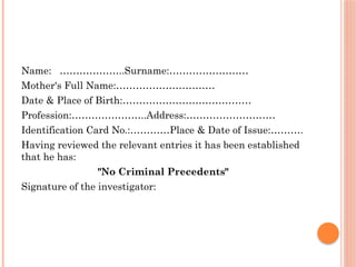 CRIMINAL STATUS.pptx translation from Arabic into English | PPTX ...