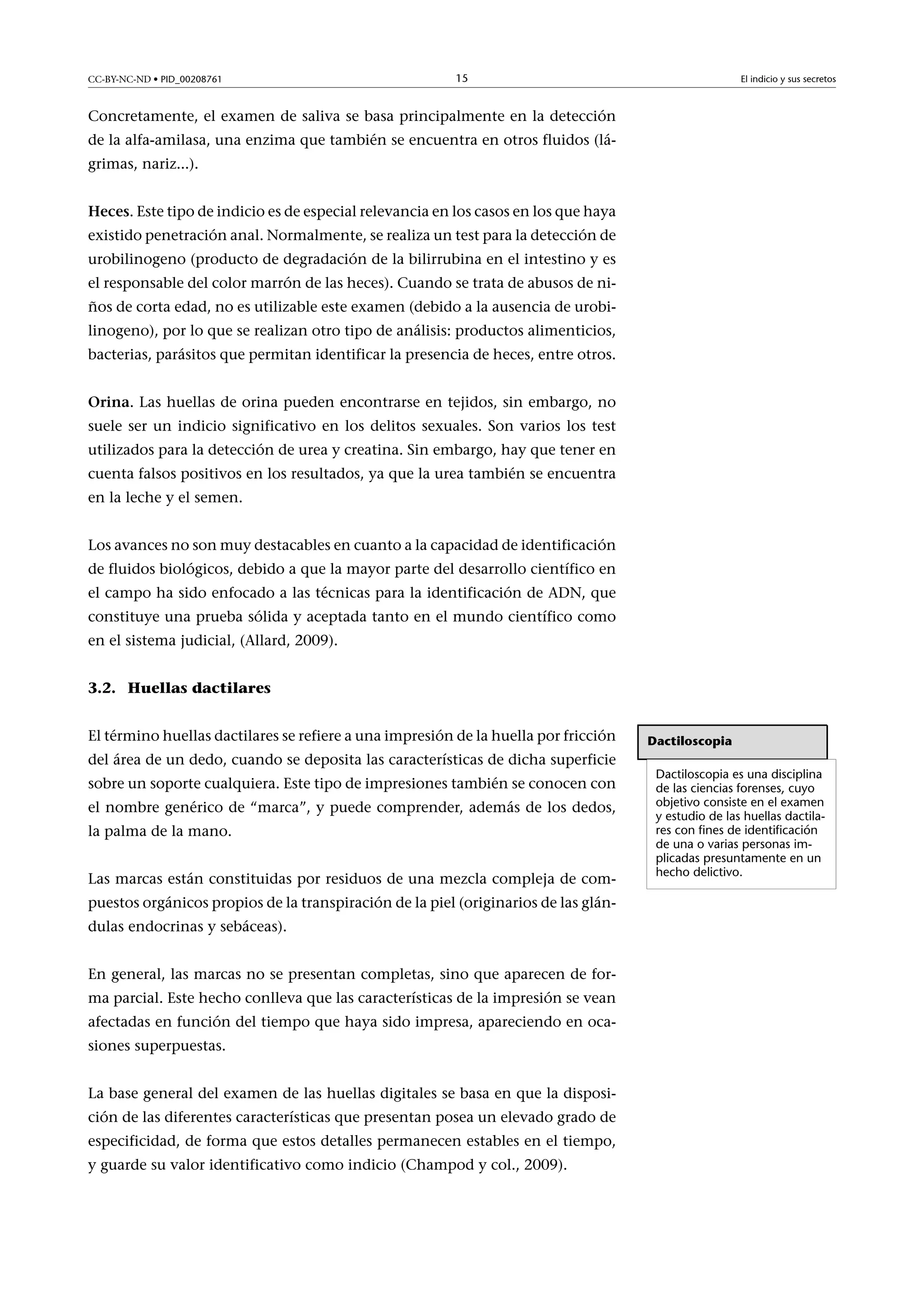 Criminalística_Módulo 2_El indicio y sus secretos (OBJETIVO TECNICO Y ...