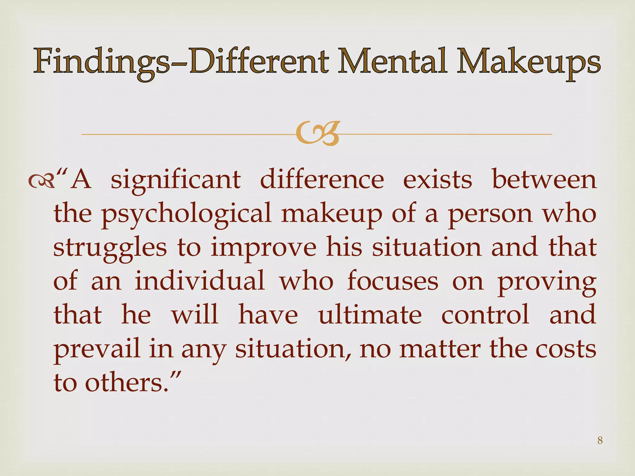 Criminal Thinking | PPTX