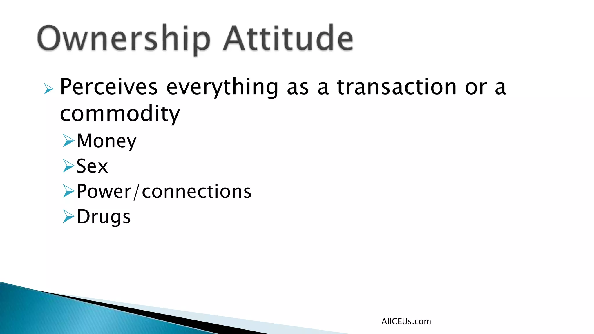 Criminogenic Thinking: Identification and Intervention | PPTX