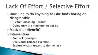 Criminogenic Thinking: Identification and Intervention | PPTX