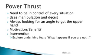 Criminogenic Thinking: Identification and Intervention | PPTX