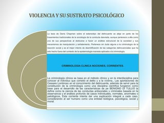 Personalidad y estructuración de la personalidad criminal | PPTX