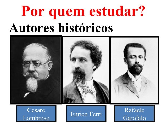 Criminologia - Uneb - Por quem estudar