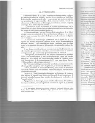 Criminologia Clinica - Rodriguez Manzanera | PDF