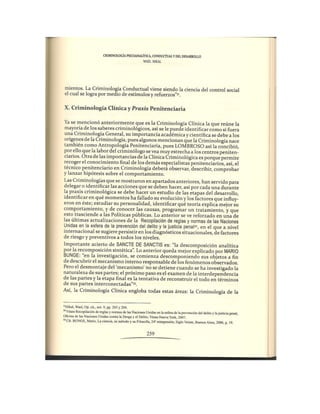 Criminología psicoanalítica, conductual y del desarrollo | PDF