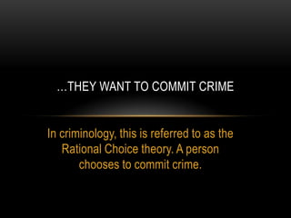 Criminology | PPTX