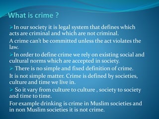 Criminology | PPT