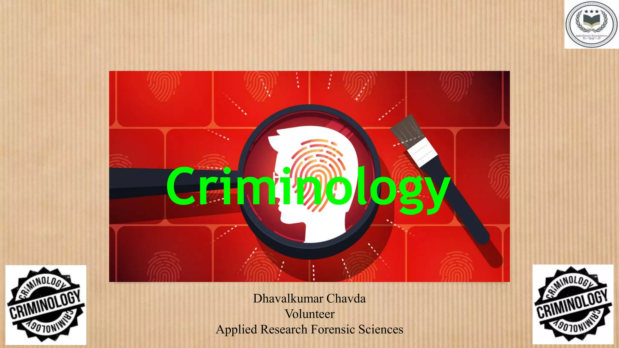 Criminology | PPTX | Crime & Harmful Acts to Individuals, Society ...