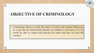 Criminology | PPTX
