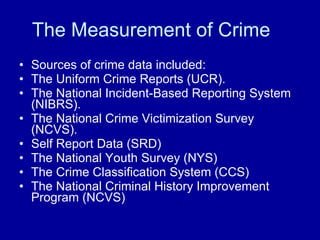 Criminology Power Point 1 | PPT