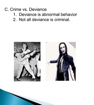 Criminology and crime notes | PPTX