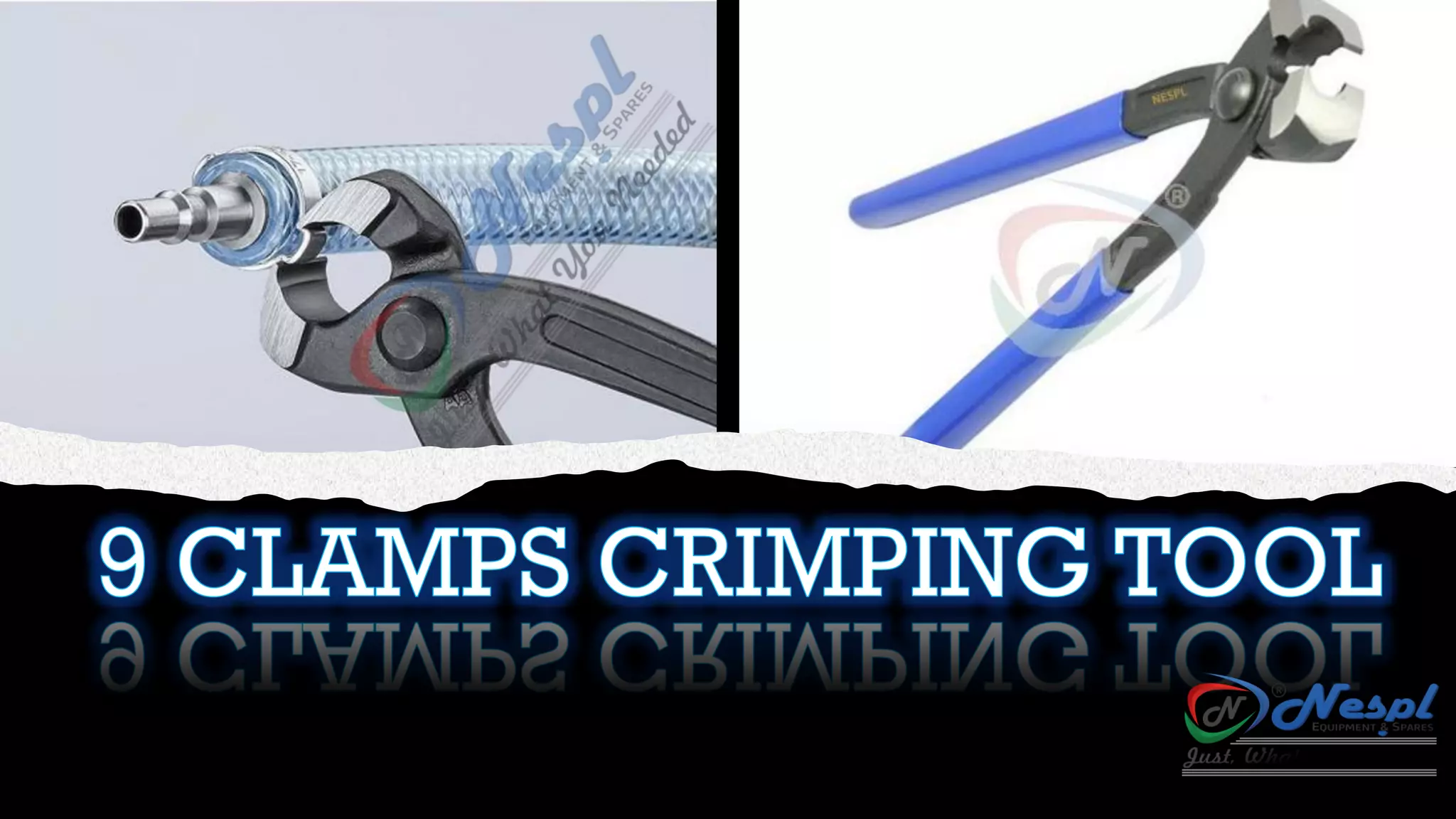CLAMPS CRIMPING TOOL/9" SIDE JAW PINCER TOOL | PDF