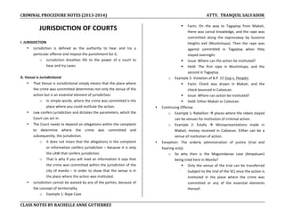 Outline in Criminal Procedure Rule 110-127 | PDF