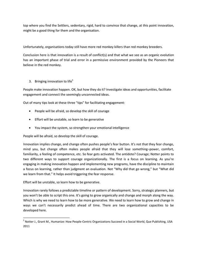 Creativity develops through a permissive environment | PDF