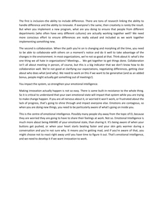 Creativity develops through a permissive environment | PDF