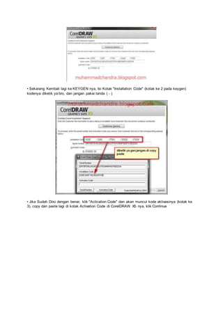 Cr install corel draw copy | DOCX