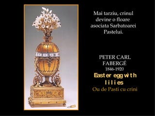 Crinul , Legenda Si Simbol | PPS