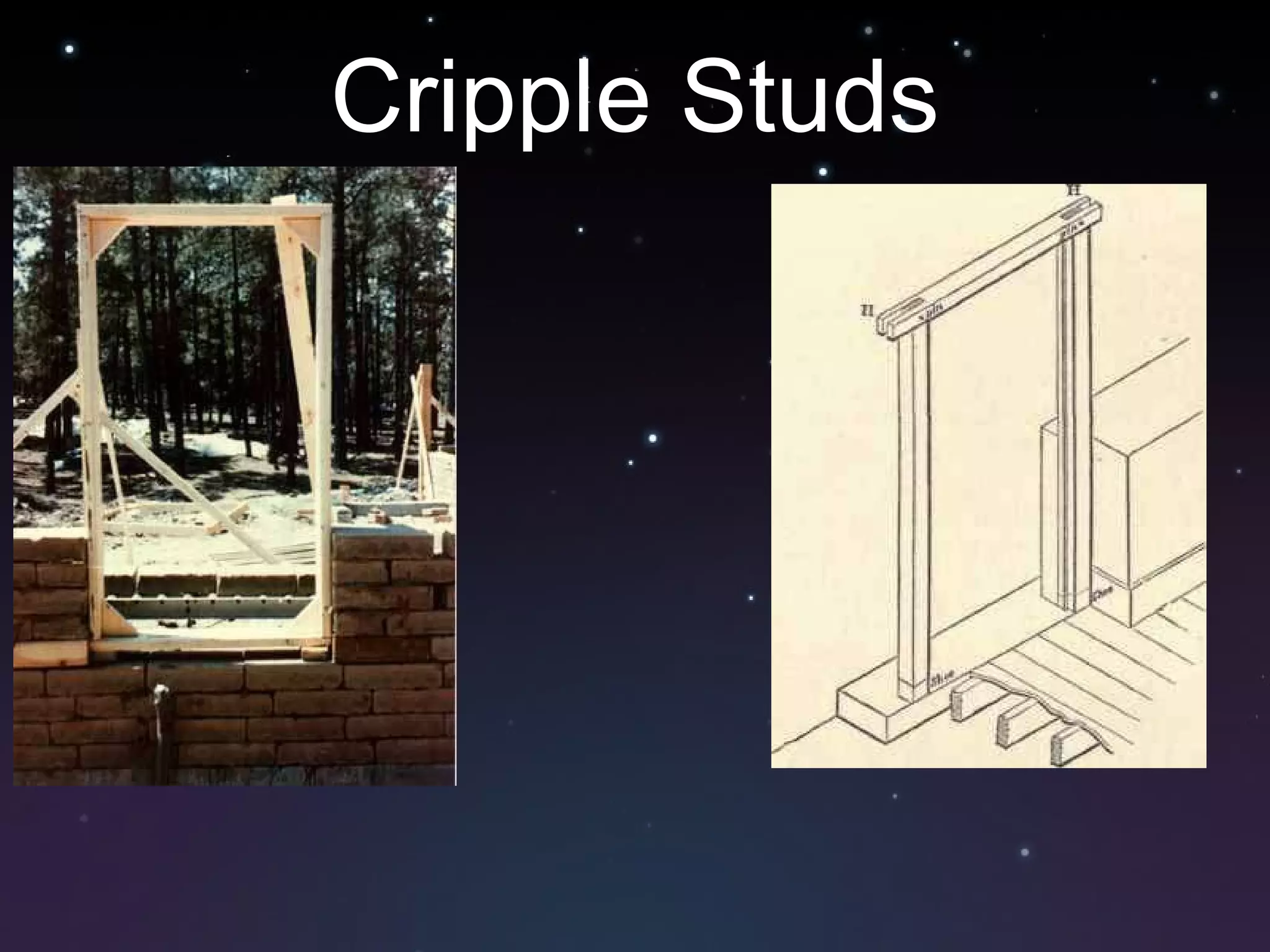 Cripple Studs | PPT
