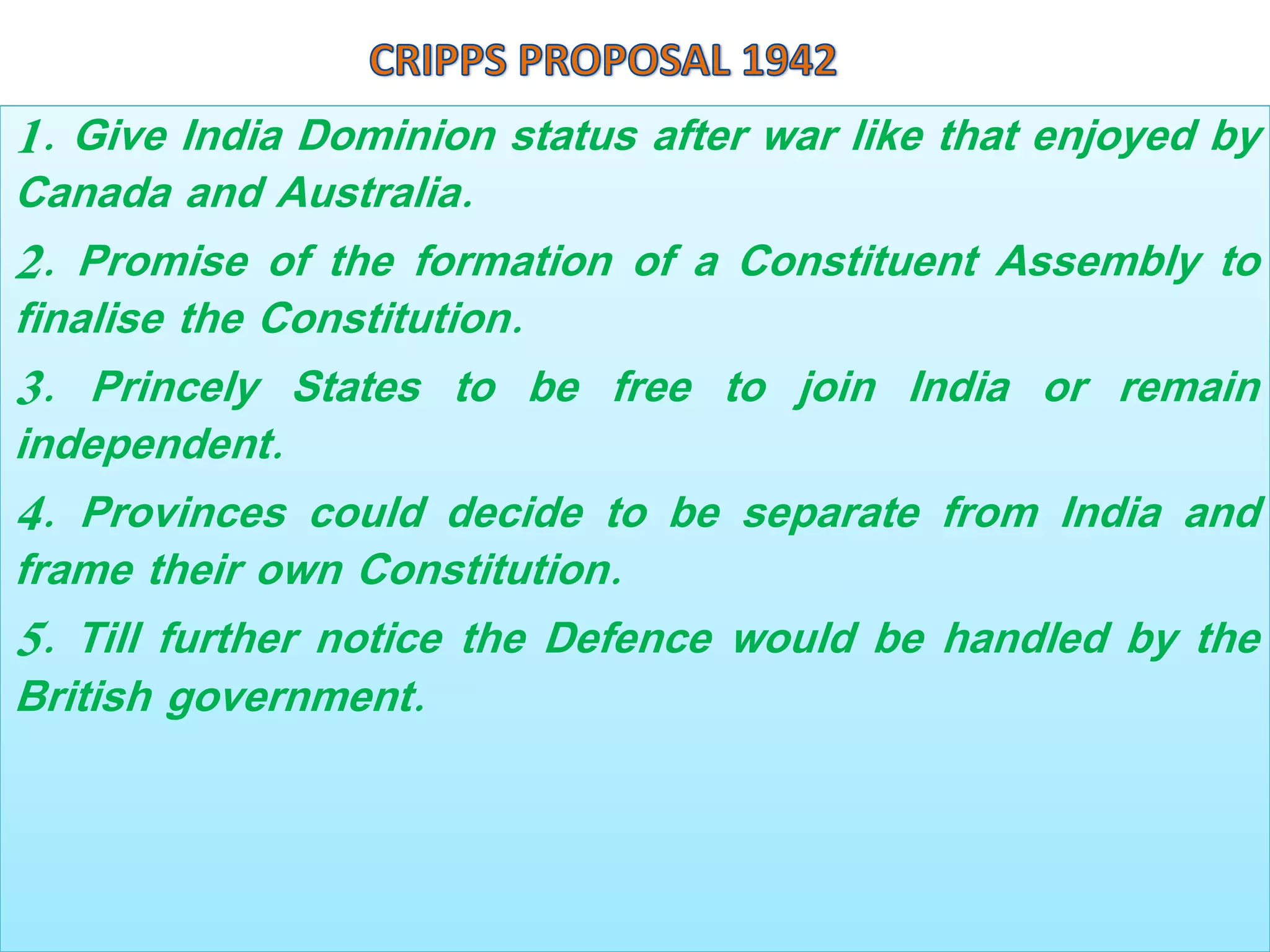 Cripps mission | PPTX