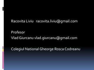 Criptarea datelor racovita liviu | PPTX