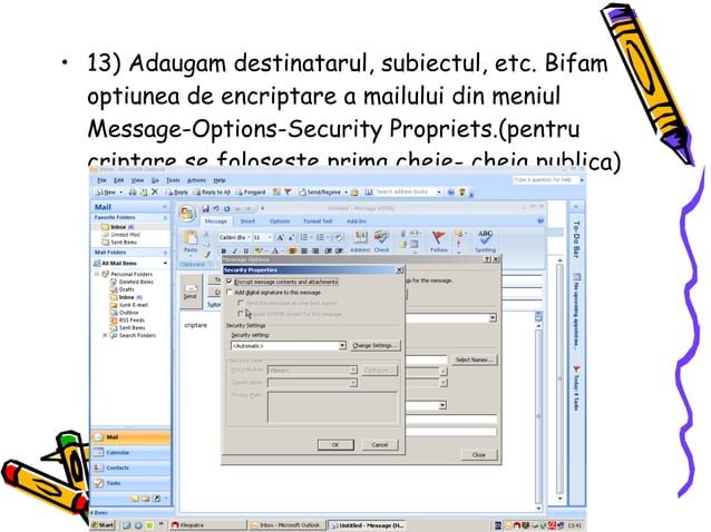 Criptarea unui email | PPT