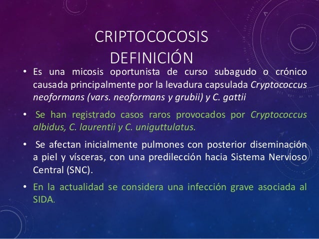 Criptococosis