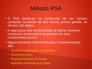 Criptografia RSA | PPT