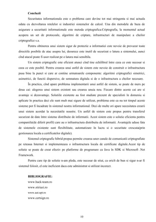 Criptografie si informatii | PDF