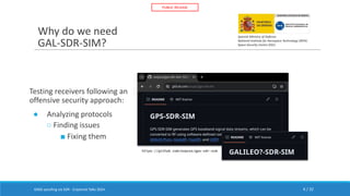 GNSS spoofing via SDR (Criptored Talks 2024) | PDF | Information and ...