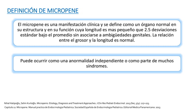 Criptorquidia y micropene | PPTX
