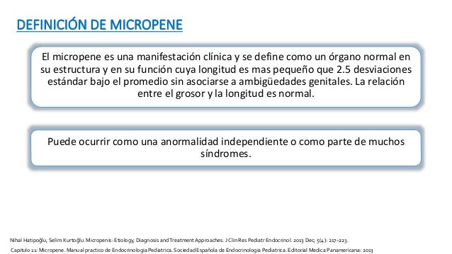 Criptorquidia y micropene
