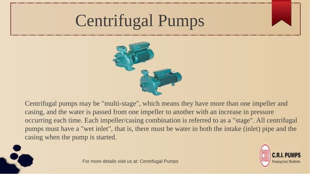 Cri Groups - Pumps Manufacturers | PPT