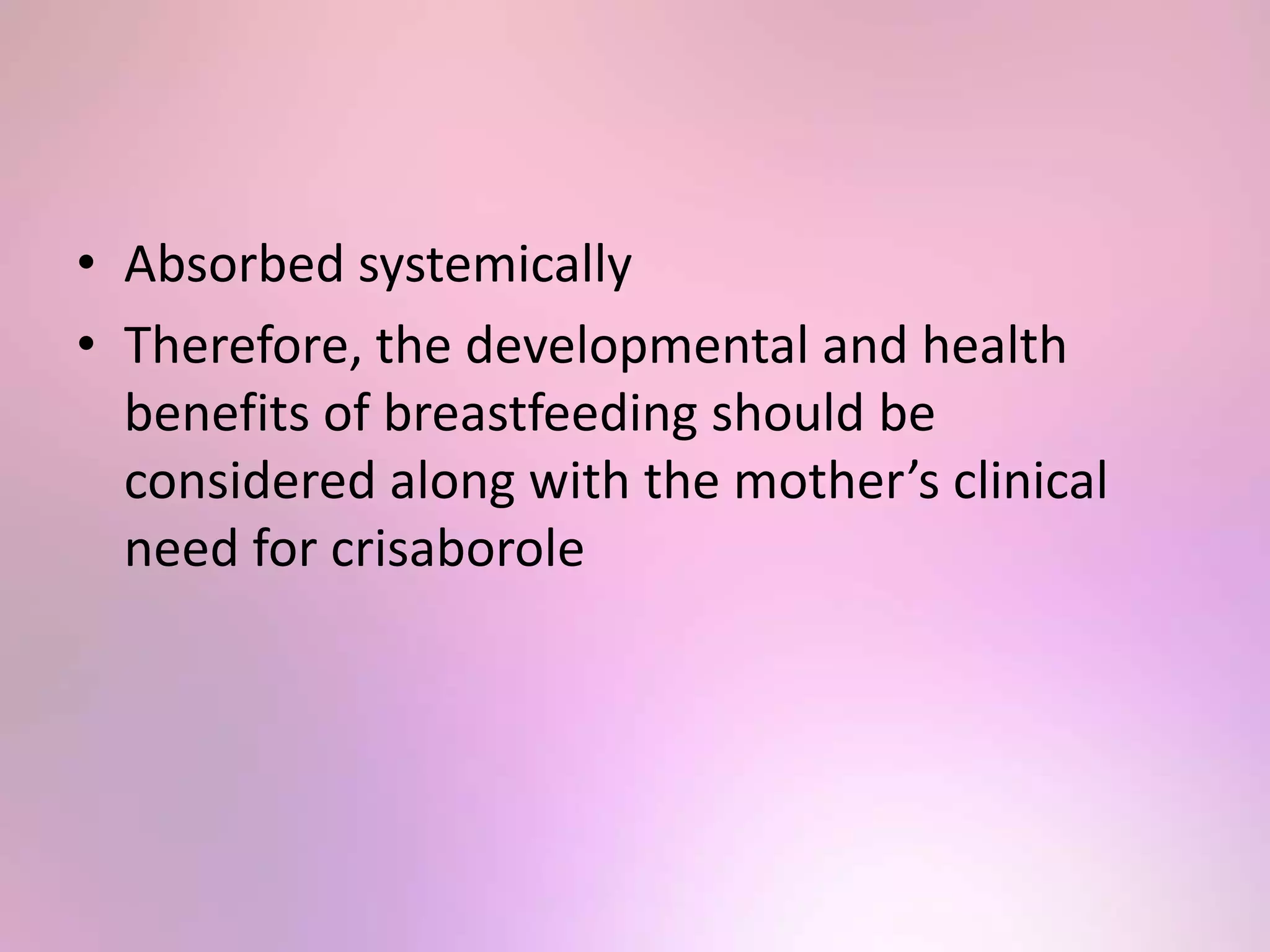 Crisaborole slide | PPTX