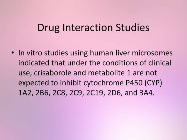 Crisaborole slide | PPT