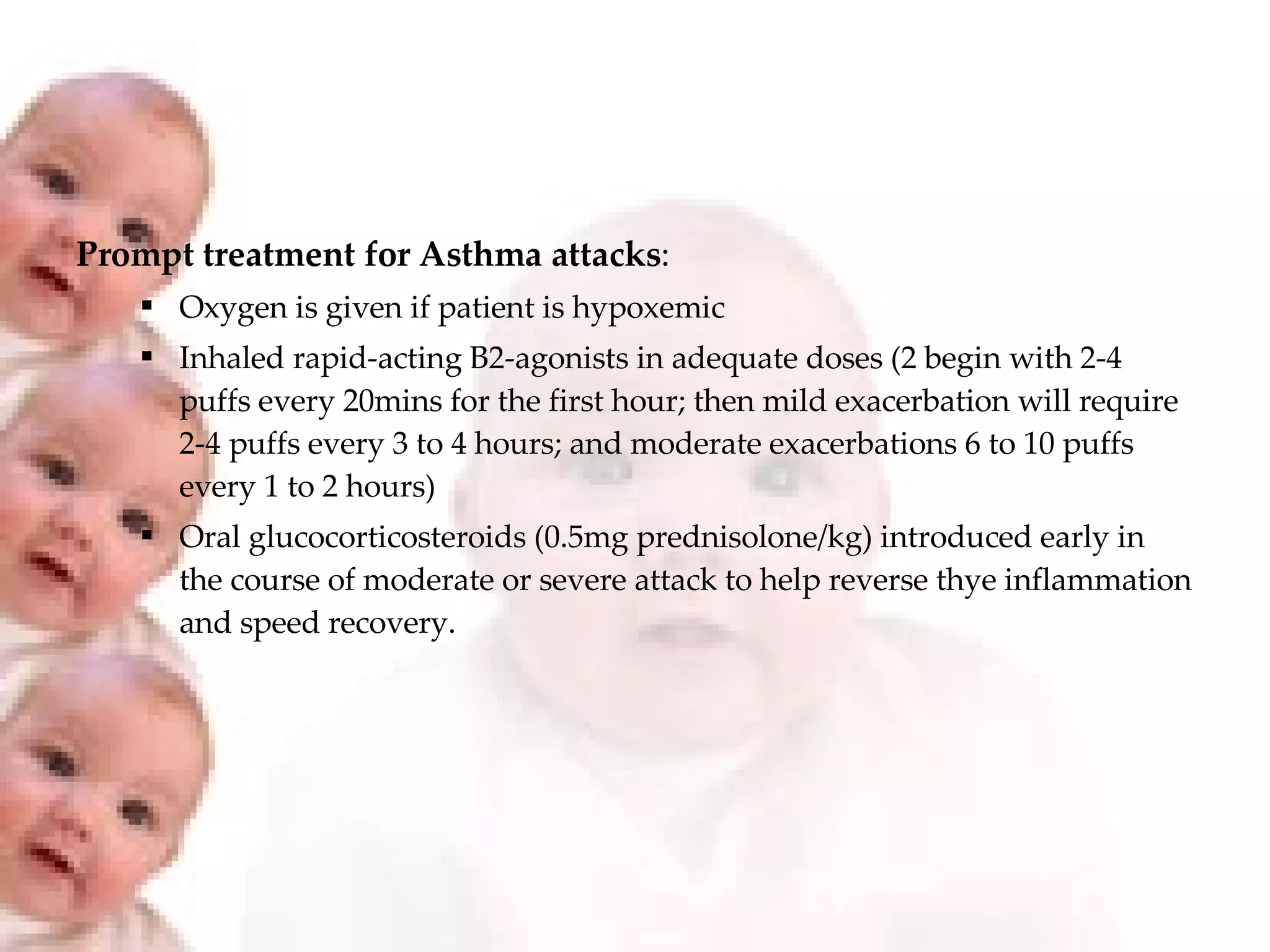 ASTHMA GINA CLASSIFICATION | PPT