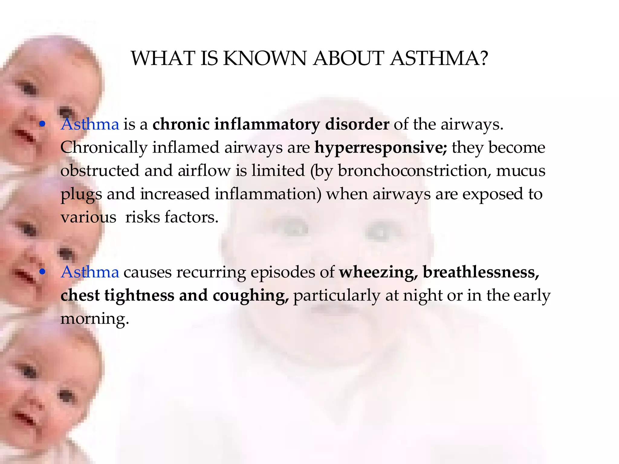 ASTHMA GINA CLASSIFICATION | PPT
