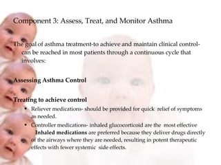ASTHMA GINA CLASSIFICATION | PPT