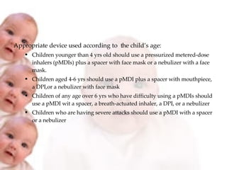 ASTHMA GINA CLASSIFICATION | PPT