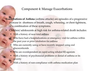ASTHMA GINA CLASSIFICATION | PPT