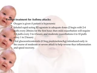 ASTHMA GINA CLASSIFICATION | PPT