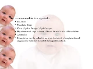 ASTHMA GINA CLASSIFICATION | PPT