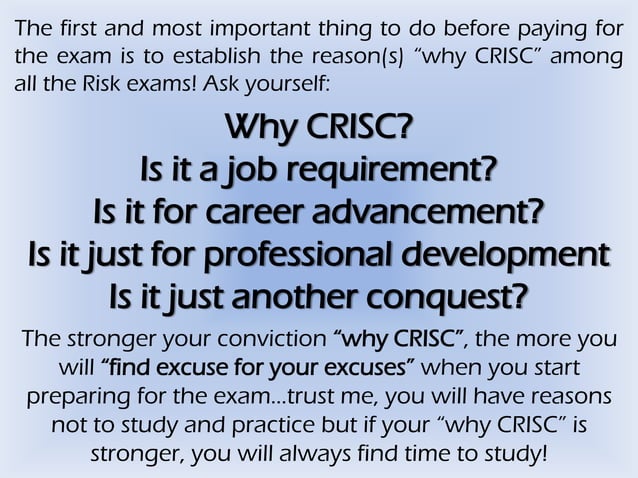 Crisc prep-guide | PDF | Educational Assessment | Education