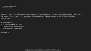 CRISC Exam Questions | PPT