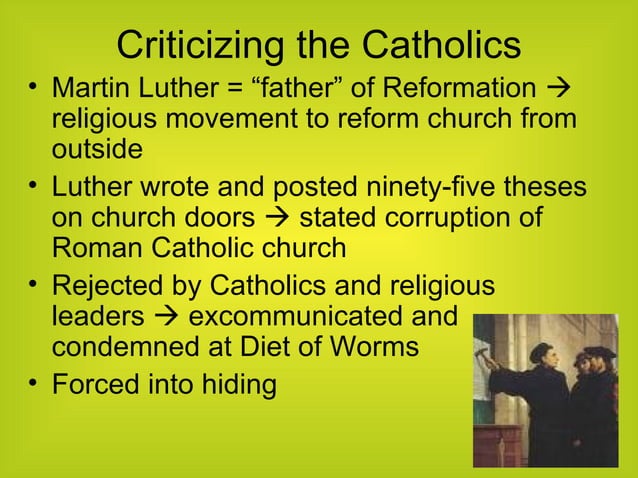 Reformation Powerpoint | PPT