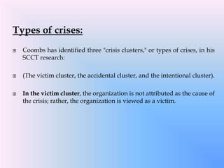 Crises response strategy | PPT