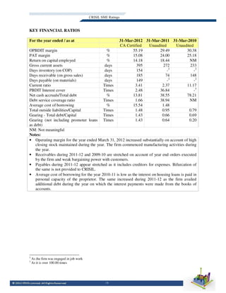 Crisil rating report | PDF