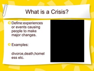 Crisis | PPT