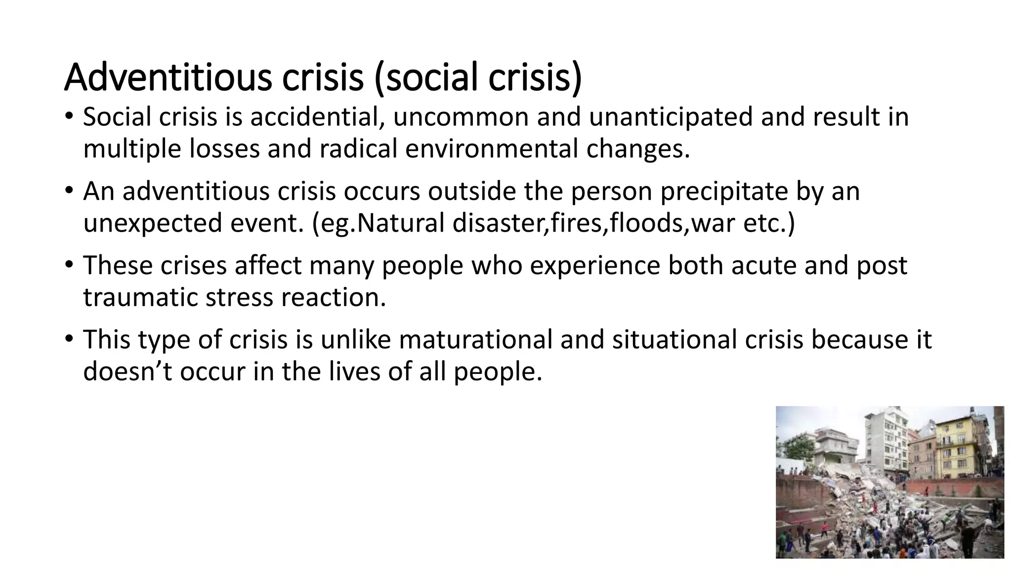 Crisis | PPTX